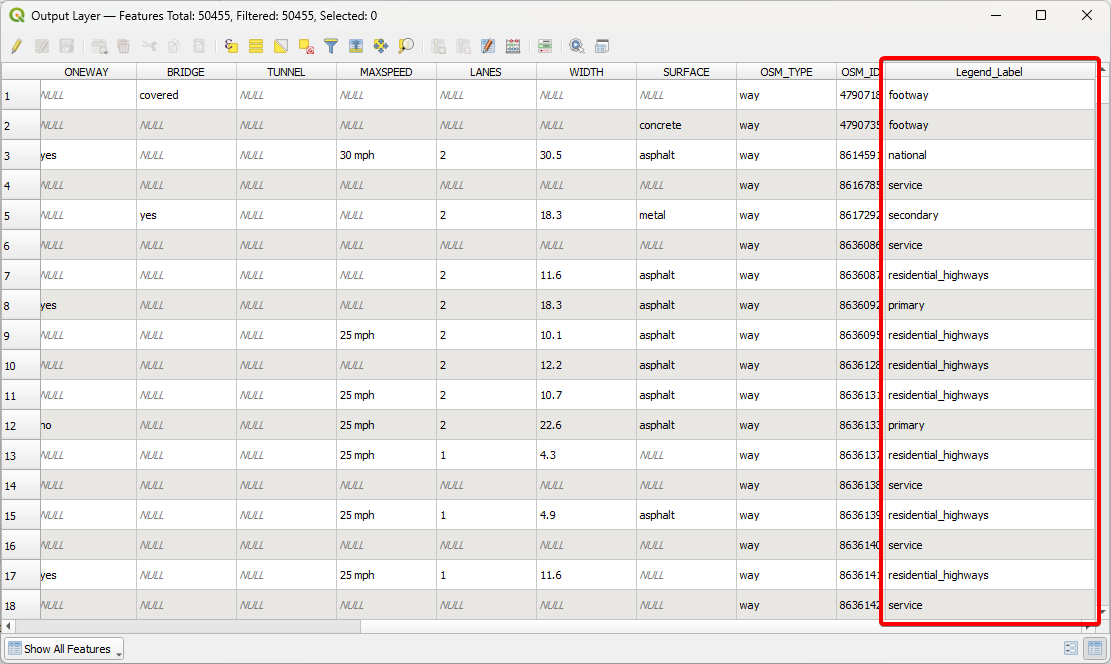 Add legend labels to layer attributes (QGIS plugin)